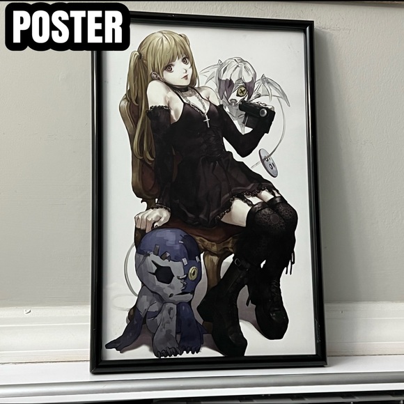 Art | Death Note Misa Anime Horror Poster | Poshmark